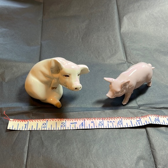 Accents | Vintage Porcelain Collectible Pigs | Poshmark